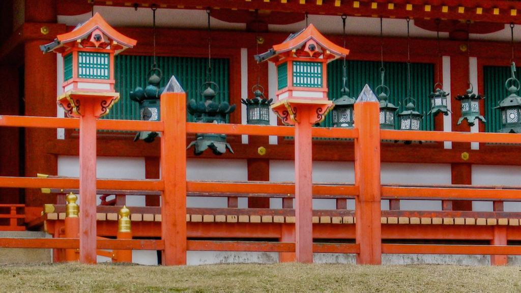 Shrine walkway, Nara - TREVOR CORSON